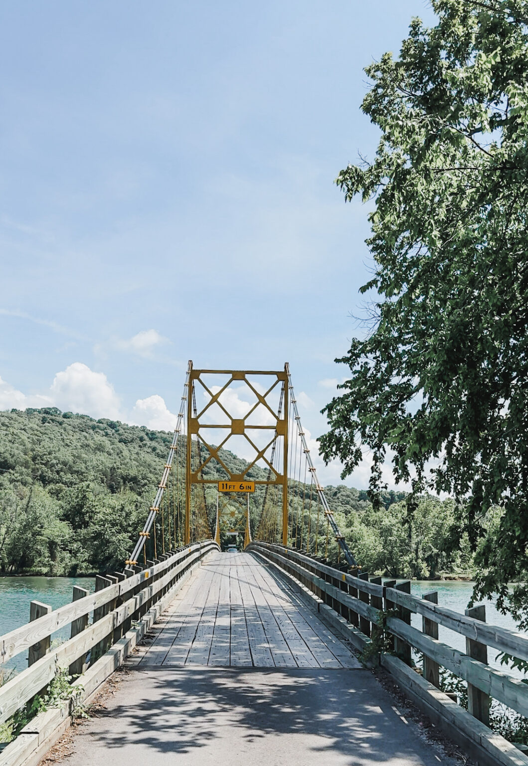 Exploring the “Little Golden Gate” Bridge in Beaver, Arkansas: A Piece ...